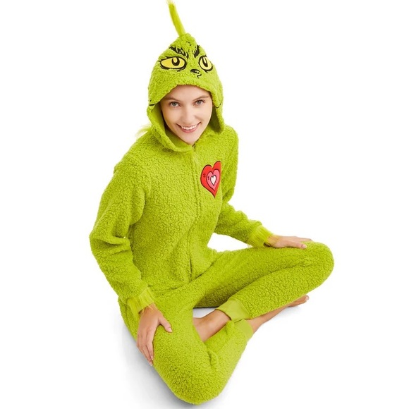 Dr. Seuss | Intimates & Sleepwear | Drseuss The Grinch Womens Union ...
